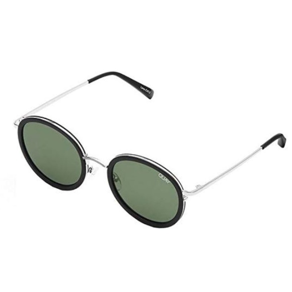 Quay Australia | Accessories | Quay Firefly Round Sunglasses Blackgreen ...